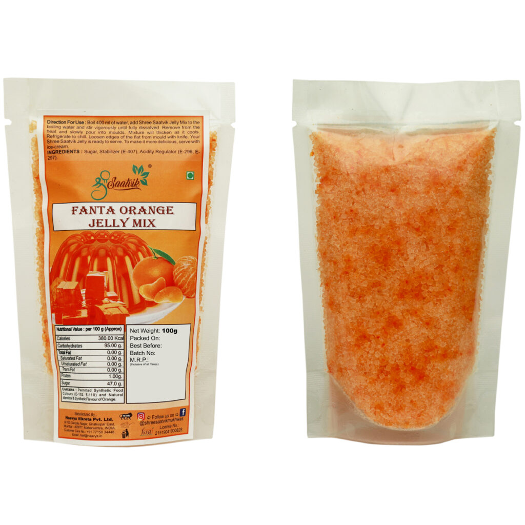 Fanta Orange Jelly Mix - Shree Saatvik